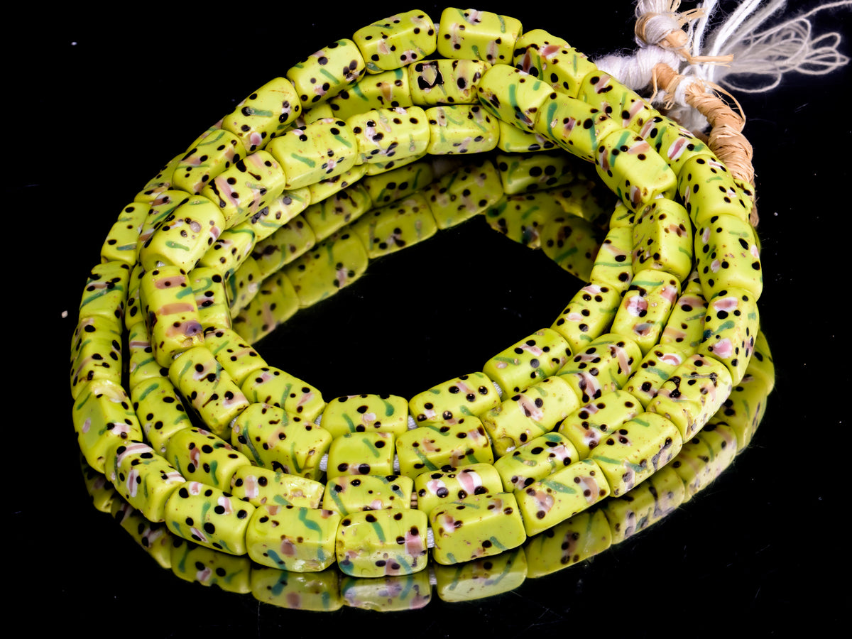 Rare Rectangular Antique Venetian Millefiori African Trade Beads ...